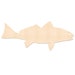 Redfish Cutout-unfinished Wooden Redfish Shape - Etsy