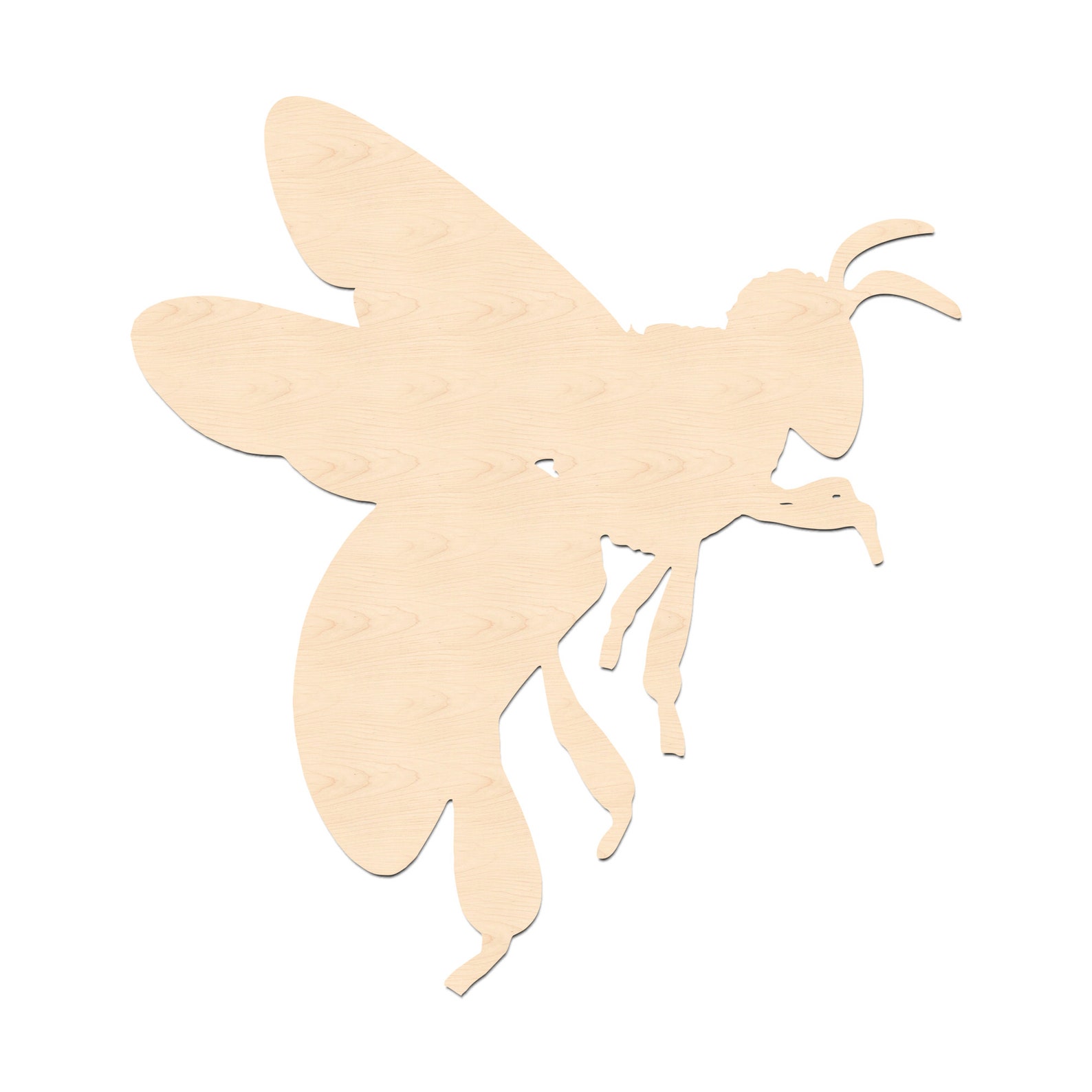 Bee Shape-bee Cutout-wooden Bee - Etsy