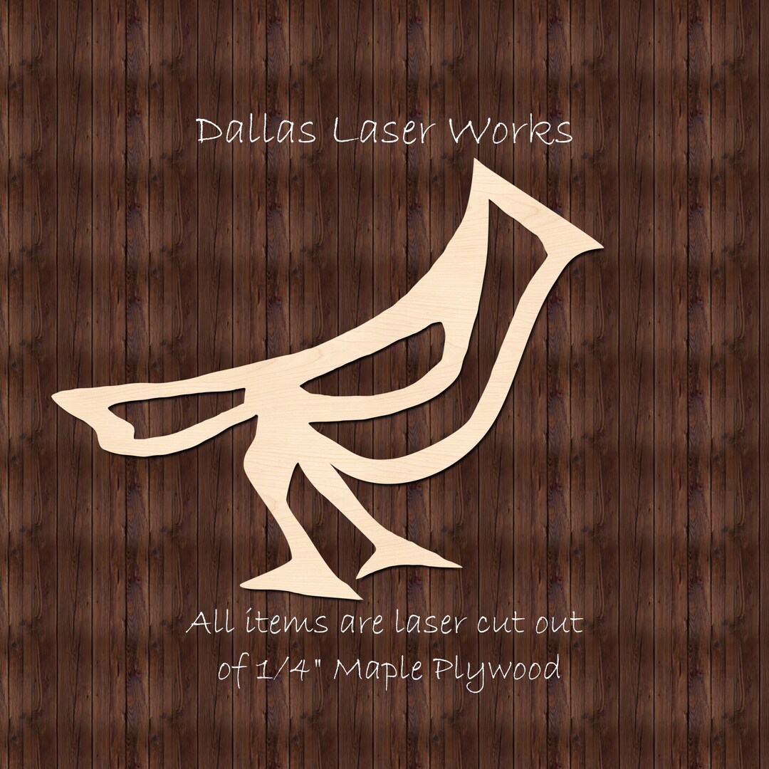 Cardinal Shape-unfinished Wooden Cardinal Cutout - Etsy