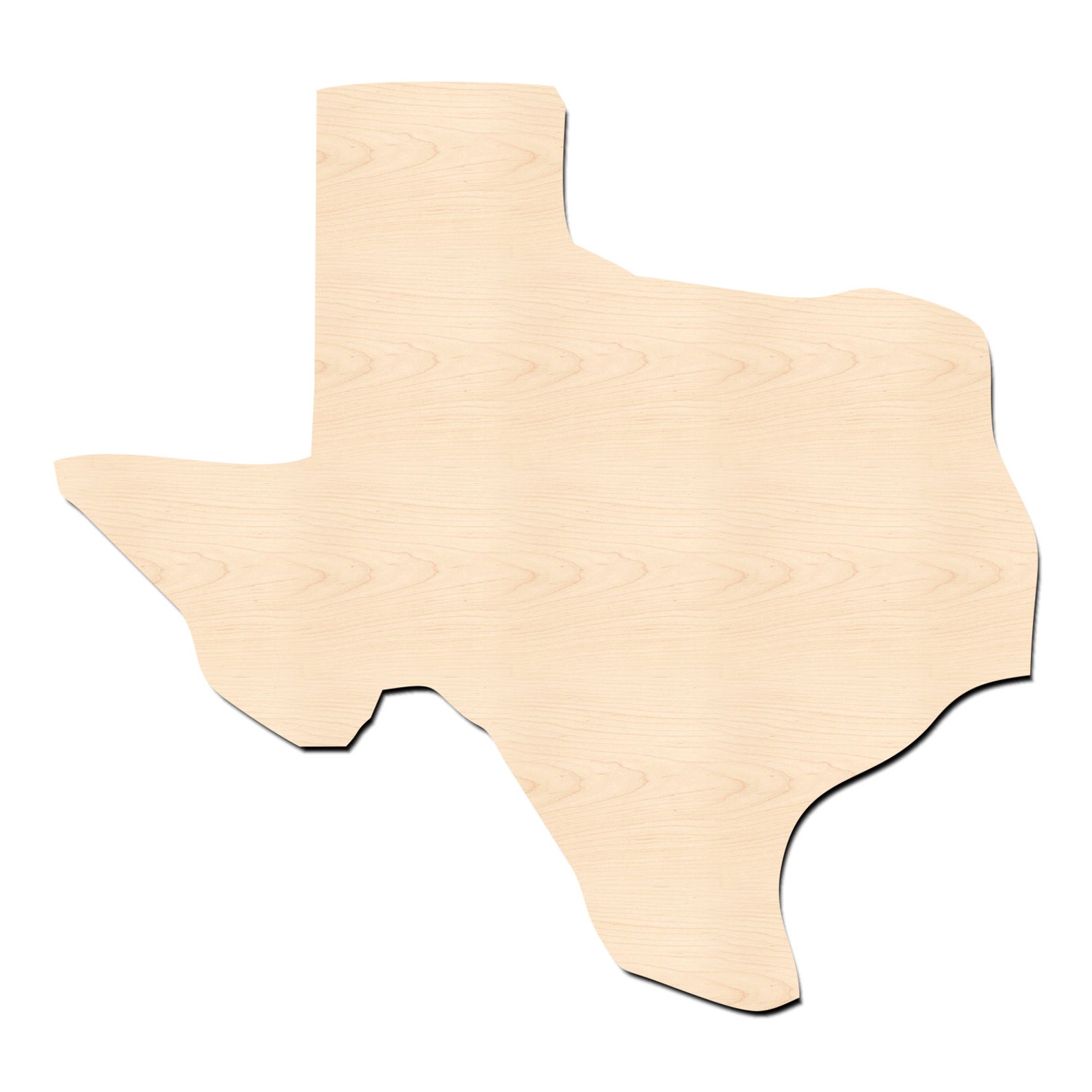 Texas Cutout-texas Shape-laser Cut Texas-state Shape - Etsy