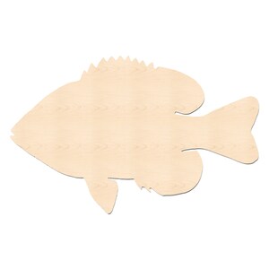 Sunfish Shape-wooden Sunfish Cutout-laser Cut Fish - Etsy