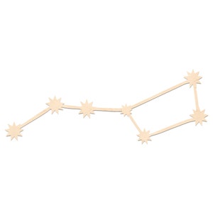 Big Dipper Cutout-wooden Big Dipper Shape - Etsy