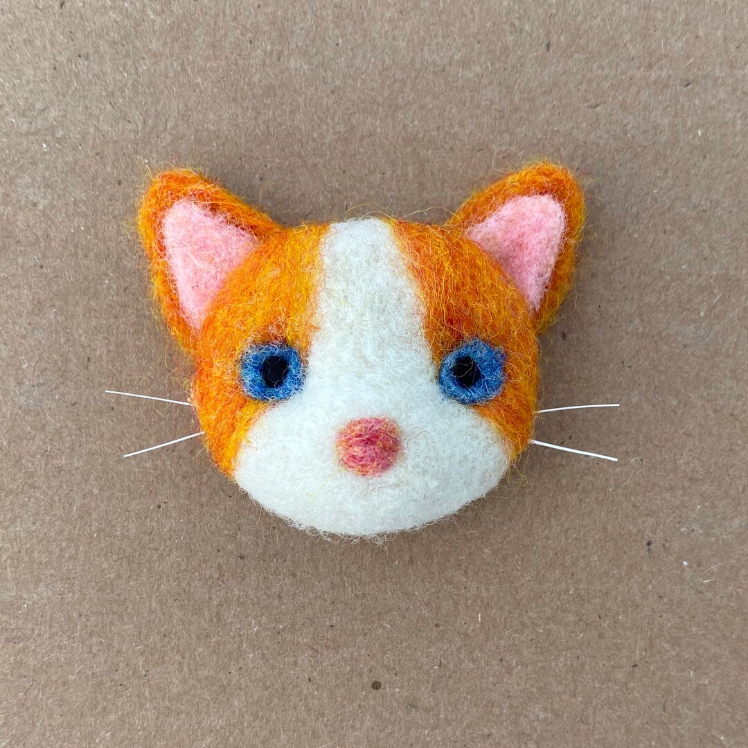 Cat Face Magnet 2 - Etsy