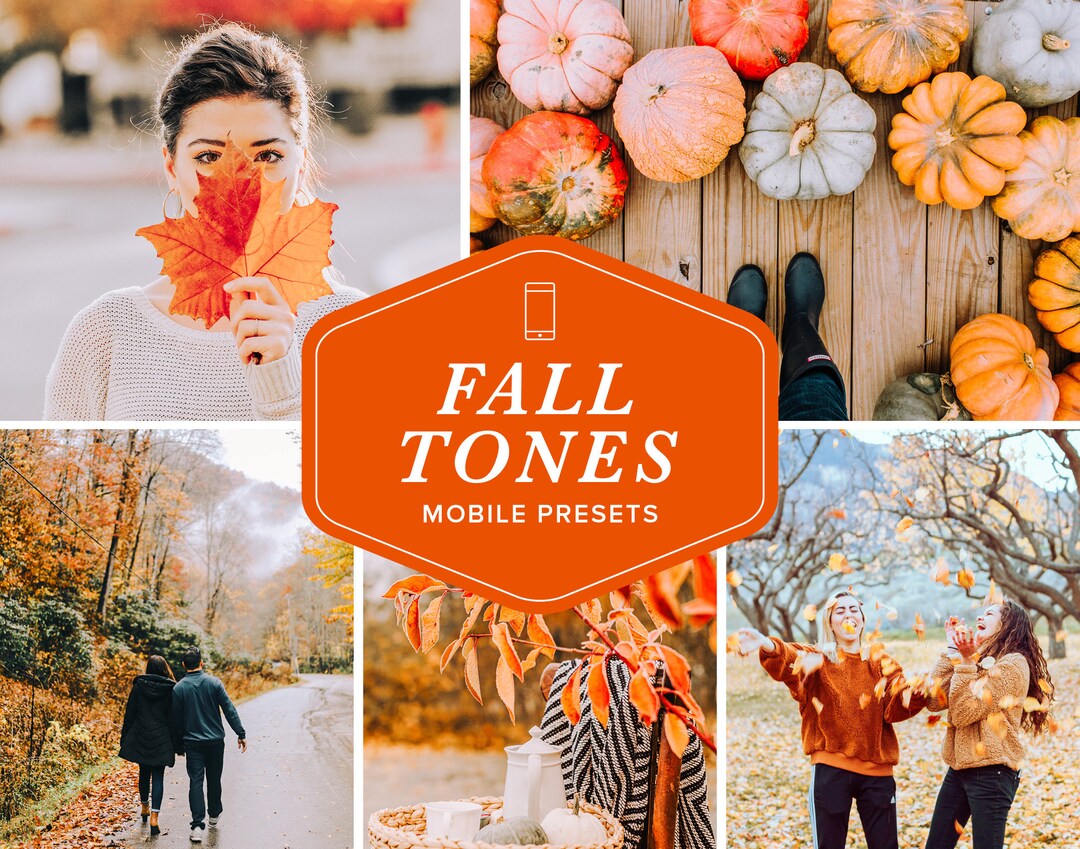 Fall Tones - Mobile Presets | Autumn Presets | Golden Honey Presets ...