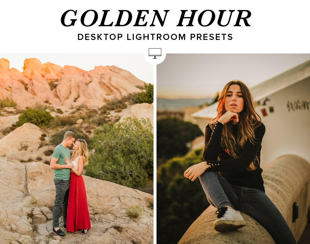 Golden Hour Lightroom Preset | Golden Hour VSCO Presets | Beach Sunset ...