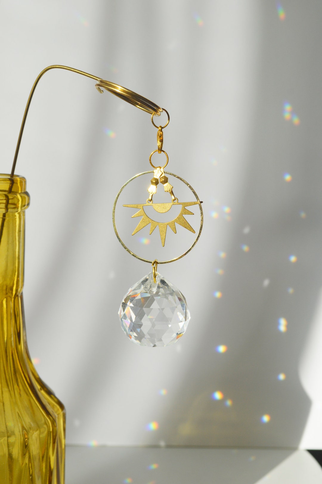 Small Suncatcher Sunset Light Catcher, to Plant, Plant Decoration - Etsy