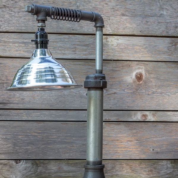 Iron Pipe Lamp - Etsy