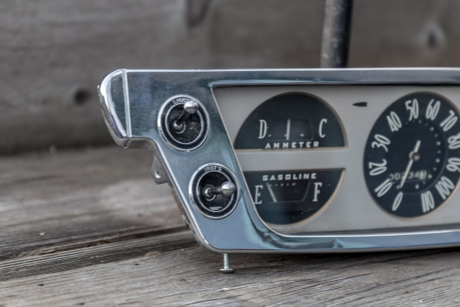 1953 Studebaker Champion Vintage Instrument Cluster Dashboard Steampunk ...