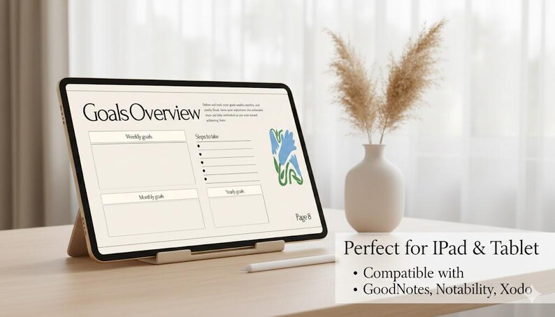 2026 Goal Setting Planner | SMART Goals Template Life Organizer ...