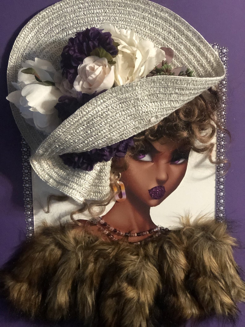 3D Diva Photo Canvas Decor, African Decor, Black History Decor, Diva ...