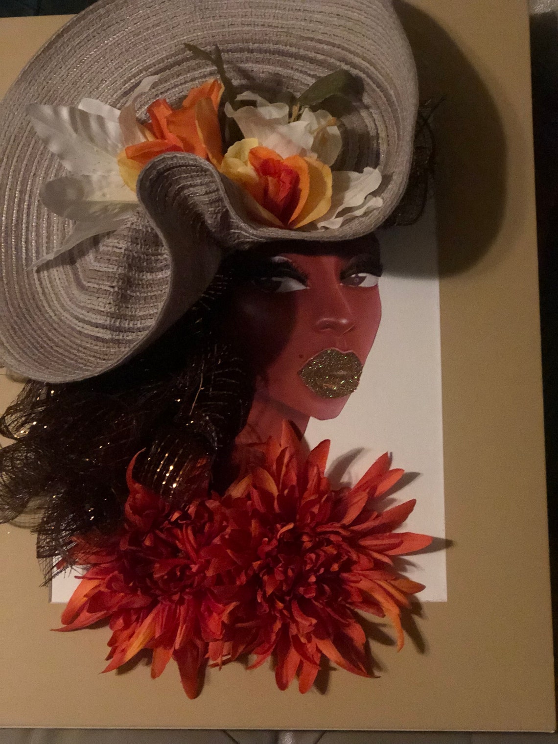 3D Diva Photo Canvas Decor, African Decor, Black History Decor, Diva ...