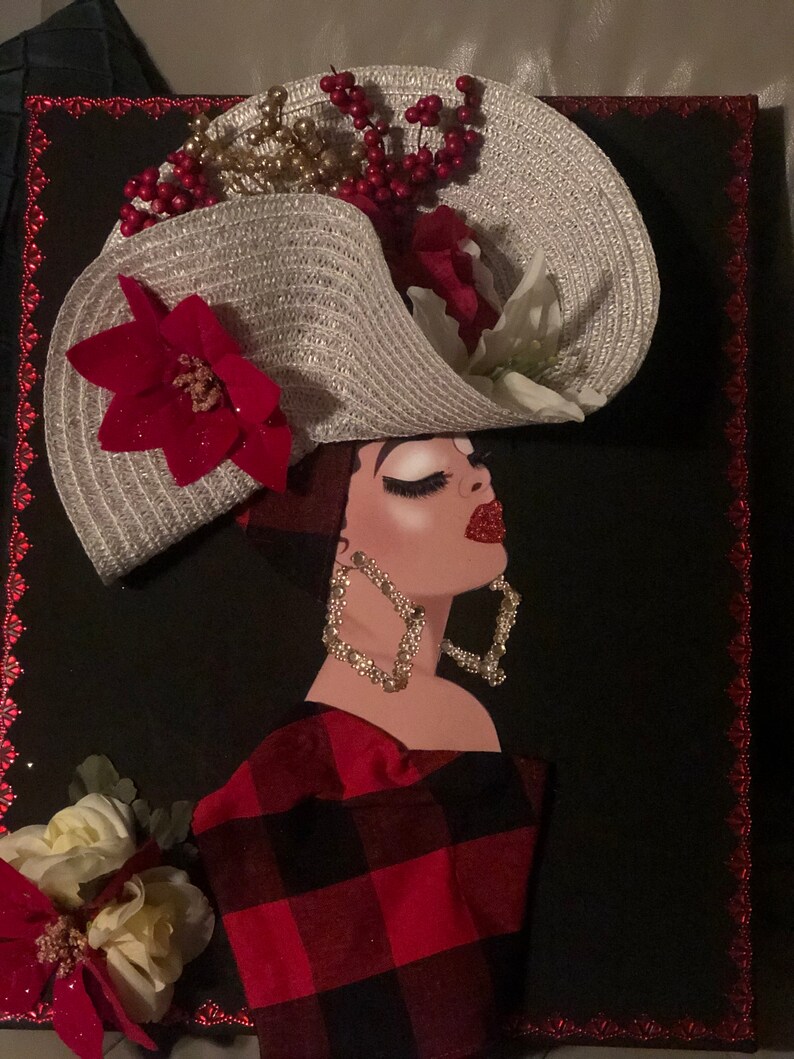 3D Diva Photo Canvas Decor, African Decor, Black History Decor, Diva ...