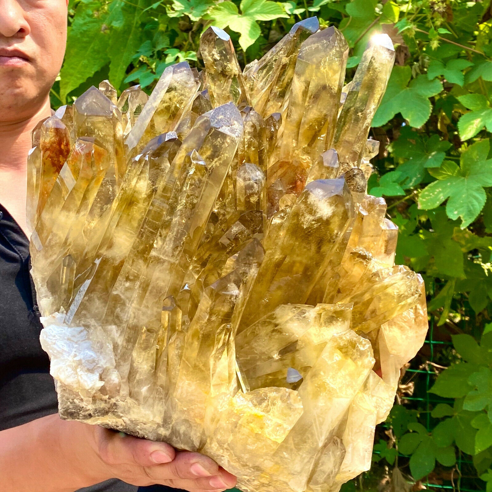 Huge Citrine Cluster 18580g Natural Large Citrine Quartz | Etsy