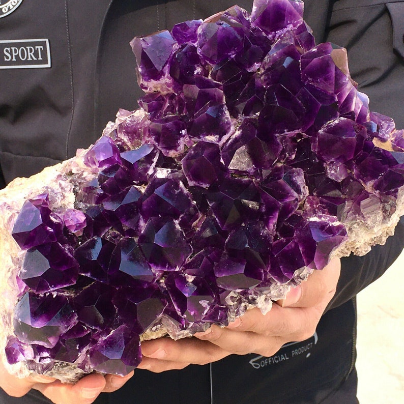 11280g Natural Large Huge Amethyst Crystal Rough Mineral Huge - Etsy