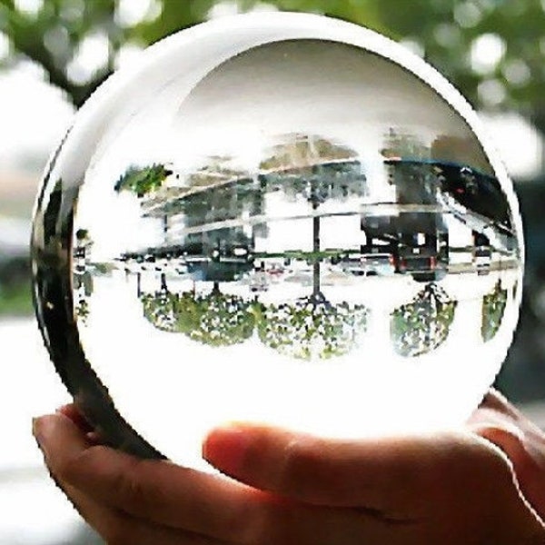 Large Crystal Ball - Etsy