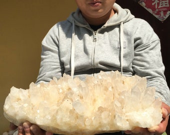 Large Crystal Cluster - Etsy