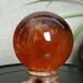 823g Natural Clear Orange Calcite Crystal Ball Gem Magic Ball - Etsy