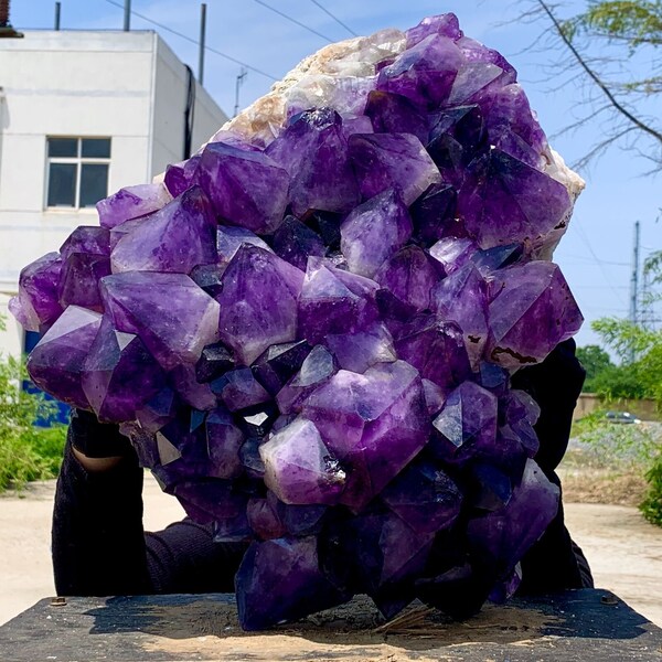 Amethyst Geode - Etsy