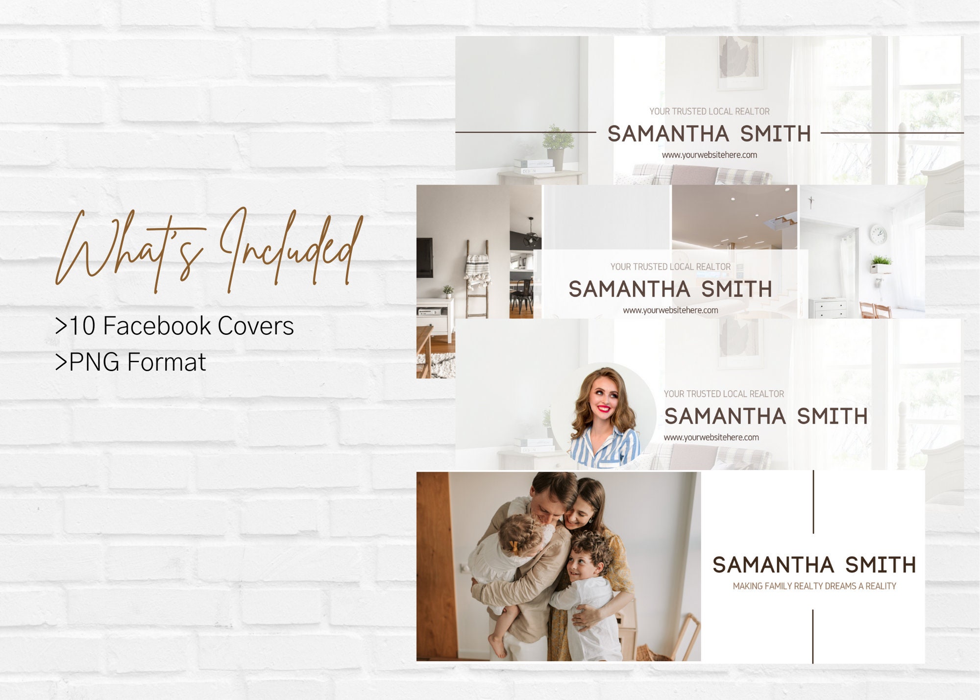 10 Realtor Facebook Covers Neutral Theme Facebook Covers for Real ...