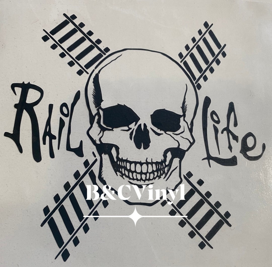 Rail Life Decal - Etsy