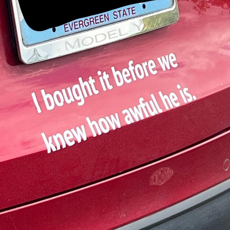 Elon Musk Bumper Stickers - Etsy