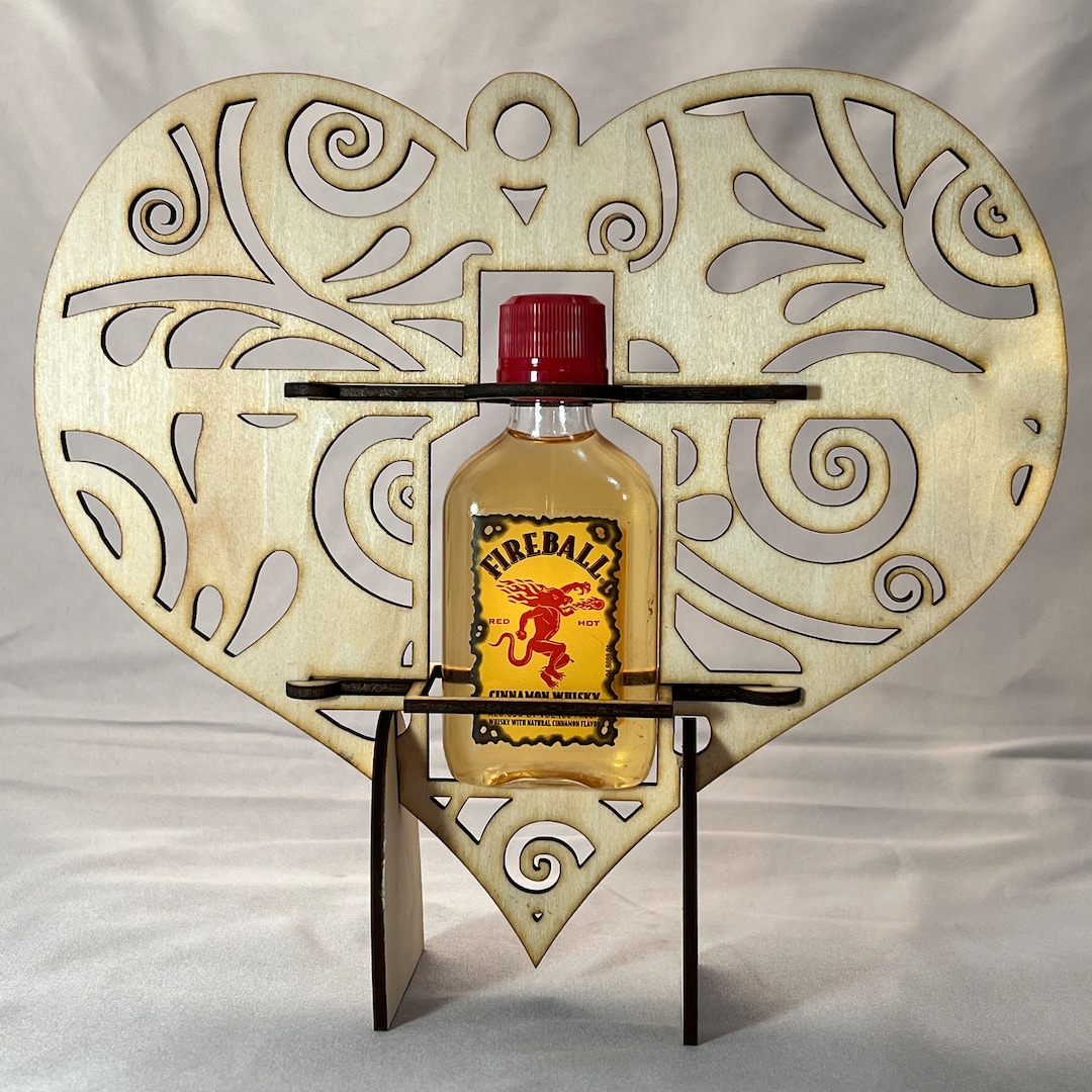 Fireball Shooter Valentines Heart Laser Cut Template SVG - Etsy