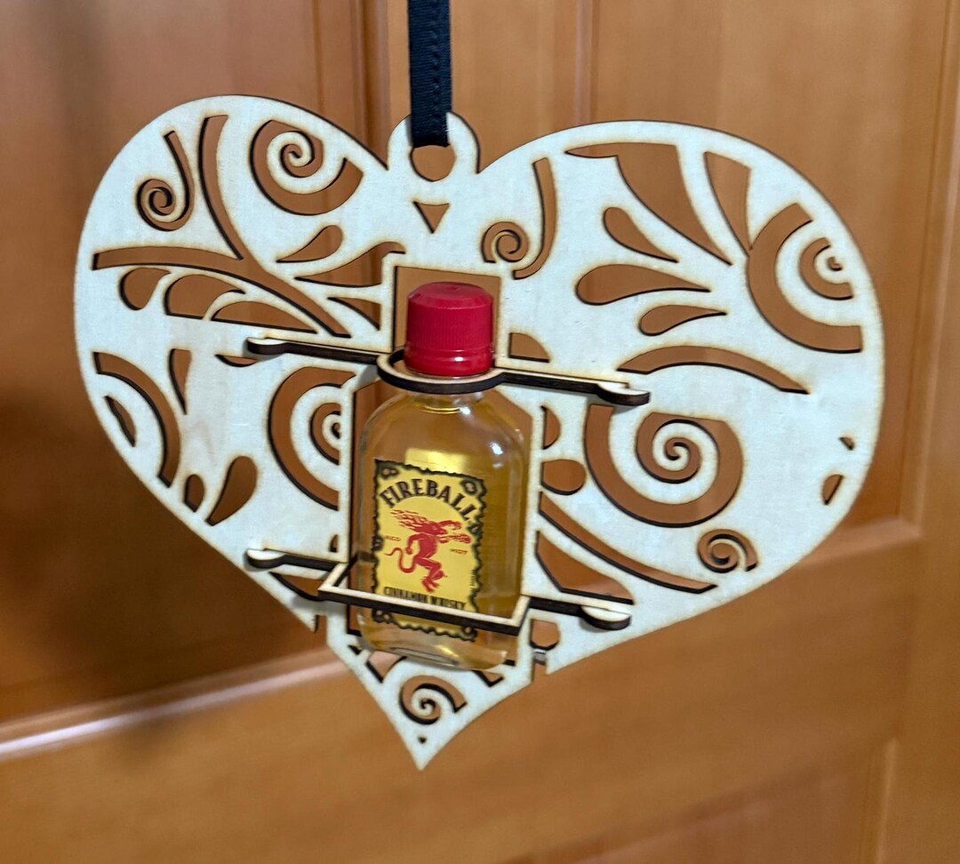 Fireball Shooter Valentines Heart Laser Cut Template SVG - Etsy