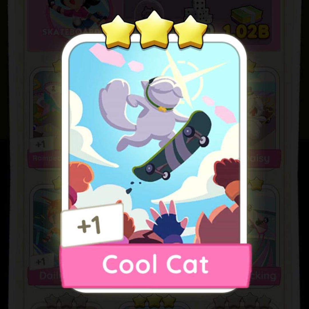 Cool Cat Monopoly Go Monopoly Games Sticker - Etsy