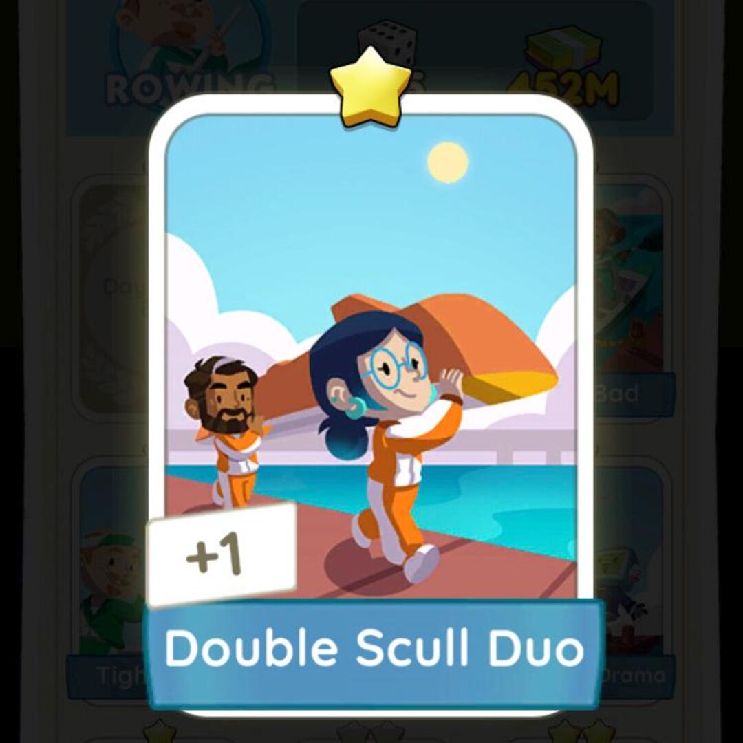 Double Scull Duo Monopoly Go Monopoly Games Sticker - Etsy