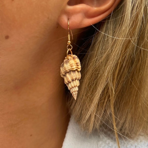 Shell Earrings - Etsy UK