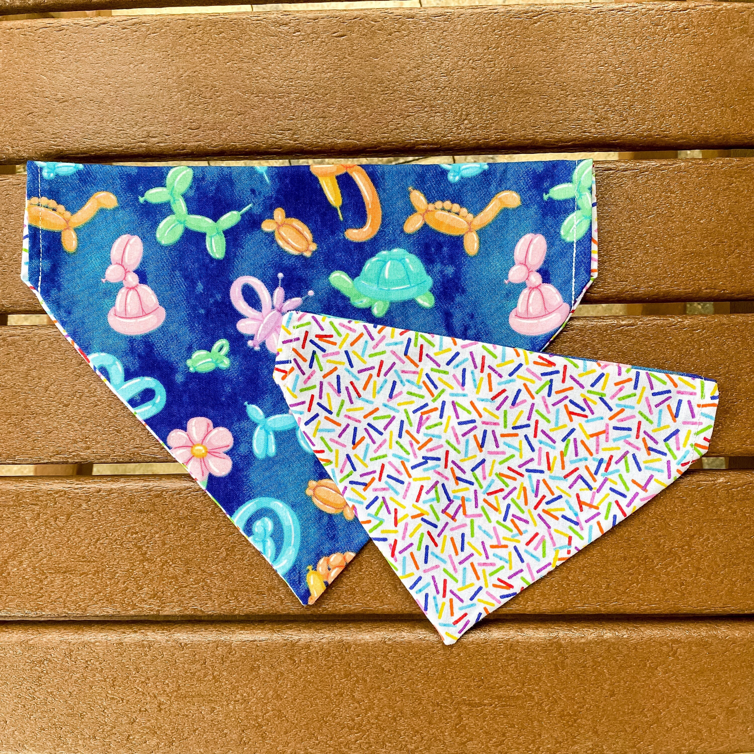 Dog Birthday Bandana | Sprinkles, Balloons, Animals, B-day | Cat ...