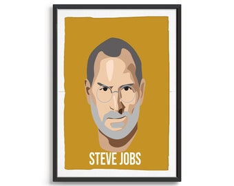 Steve Jobs Poster | Etsy