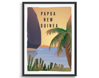 Papua New Guinea Art | Etsy