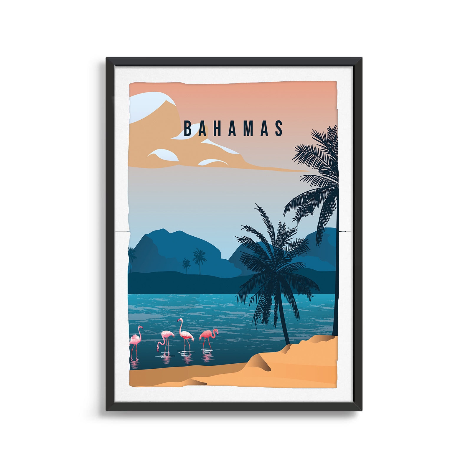 Bahamas Country Poster Country Art Country Wall Art Country - Etsy