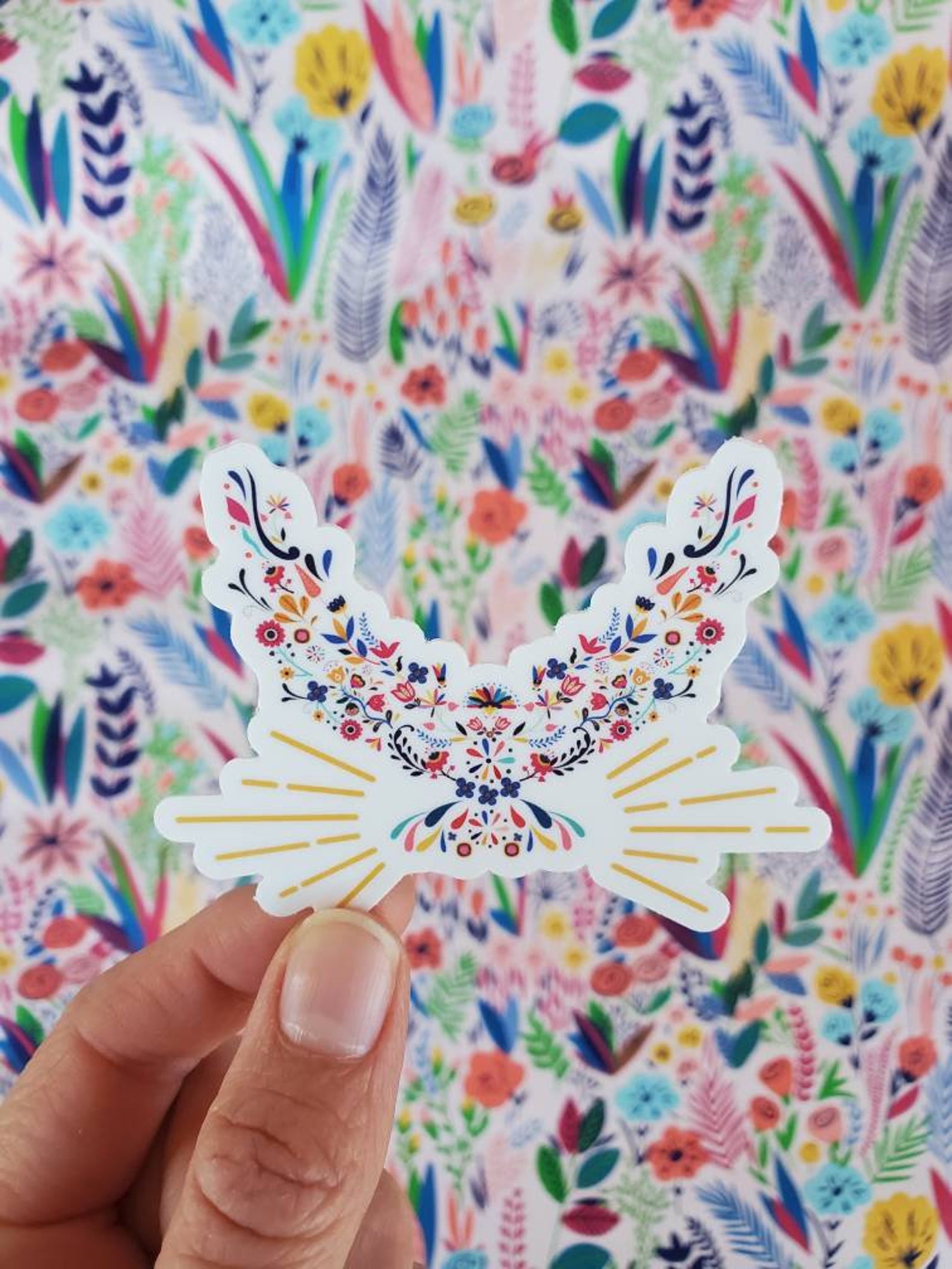 Holy Spirit Die Cut Vinyl Sticker Catholic Sticker - Etsy