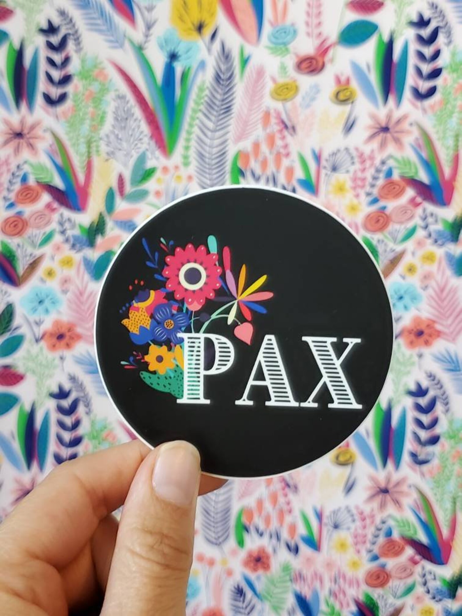 Pax Vinyl Catholic Sticker Water Bottle Laptop Bible Cell - Etsy