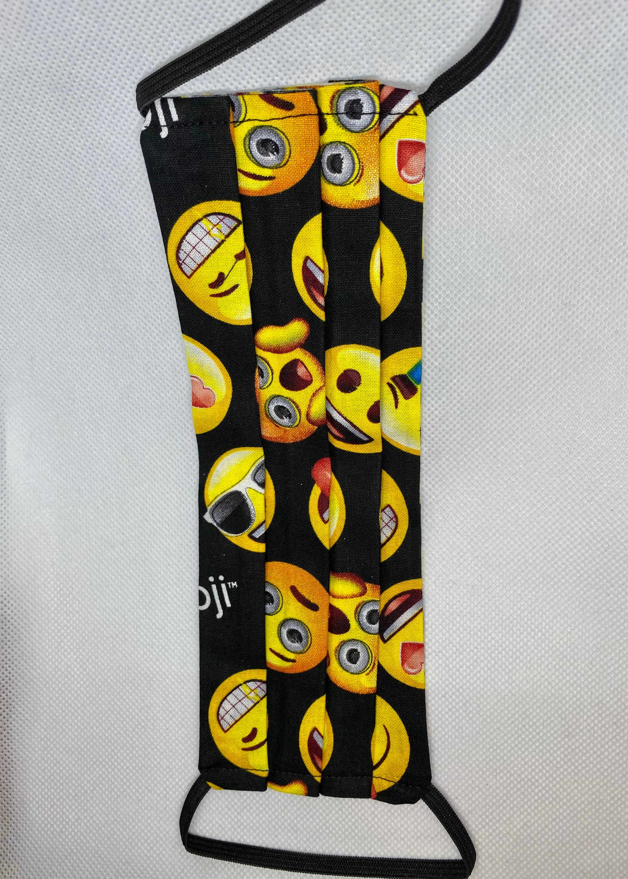 Emoji Face Mask Smiley Face Mask Cotton Face Mask Reusable | Etsy