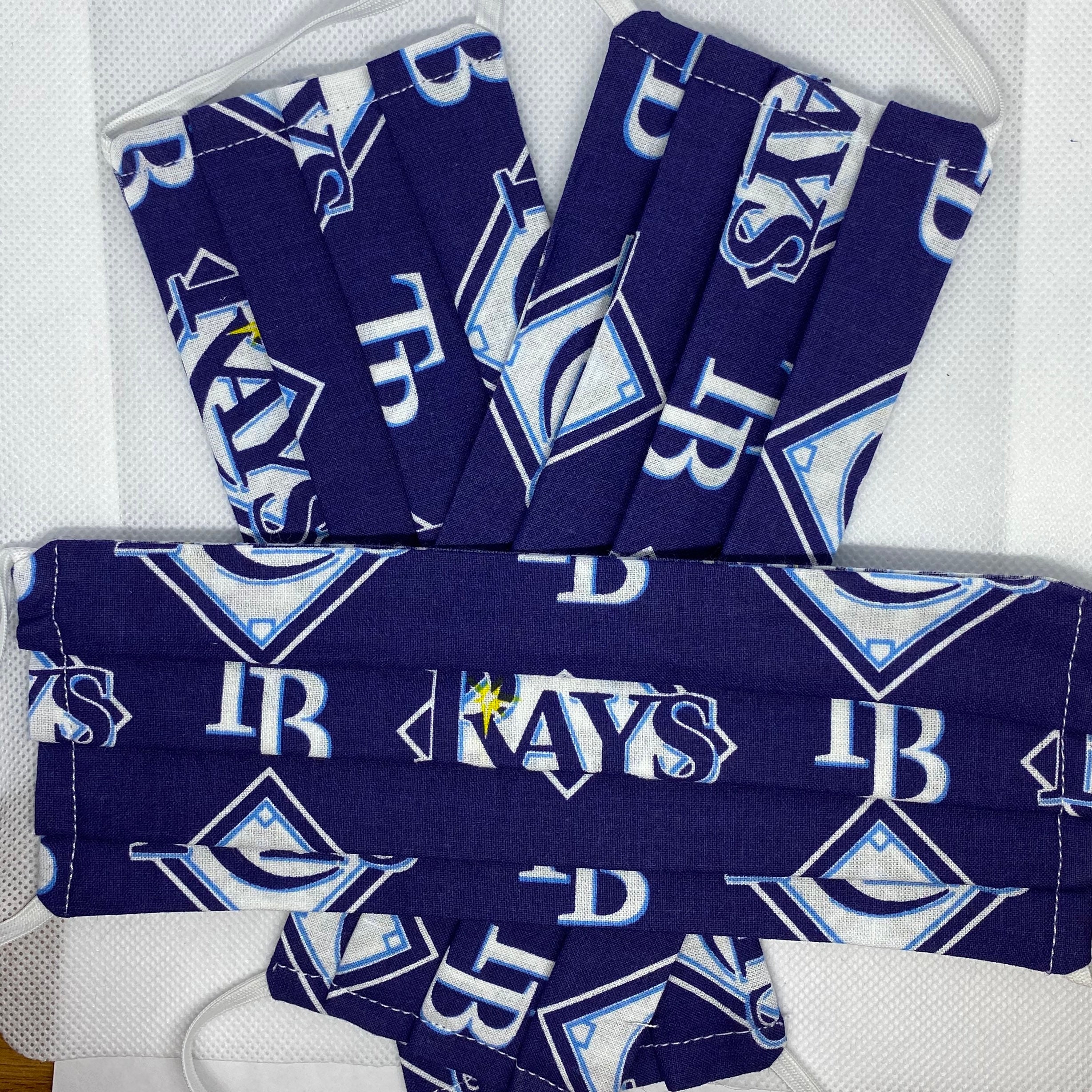 Tampa Bay Rays Face Mask Sports Face Mask Baseball Face - Etsy