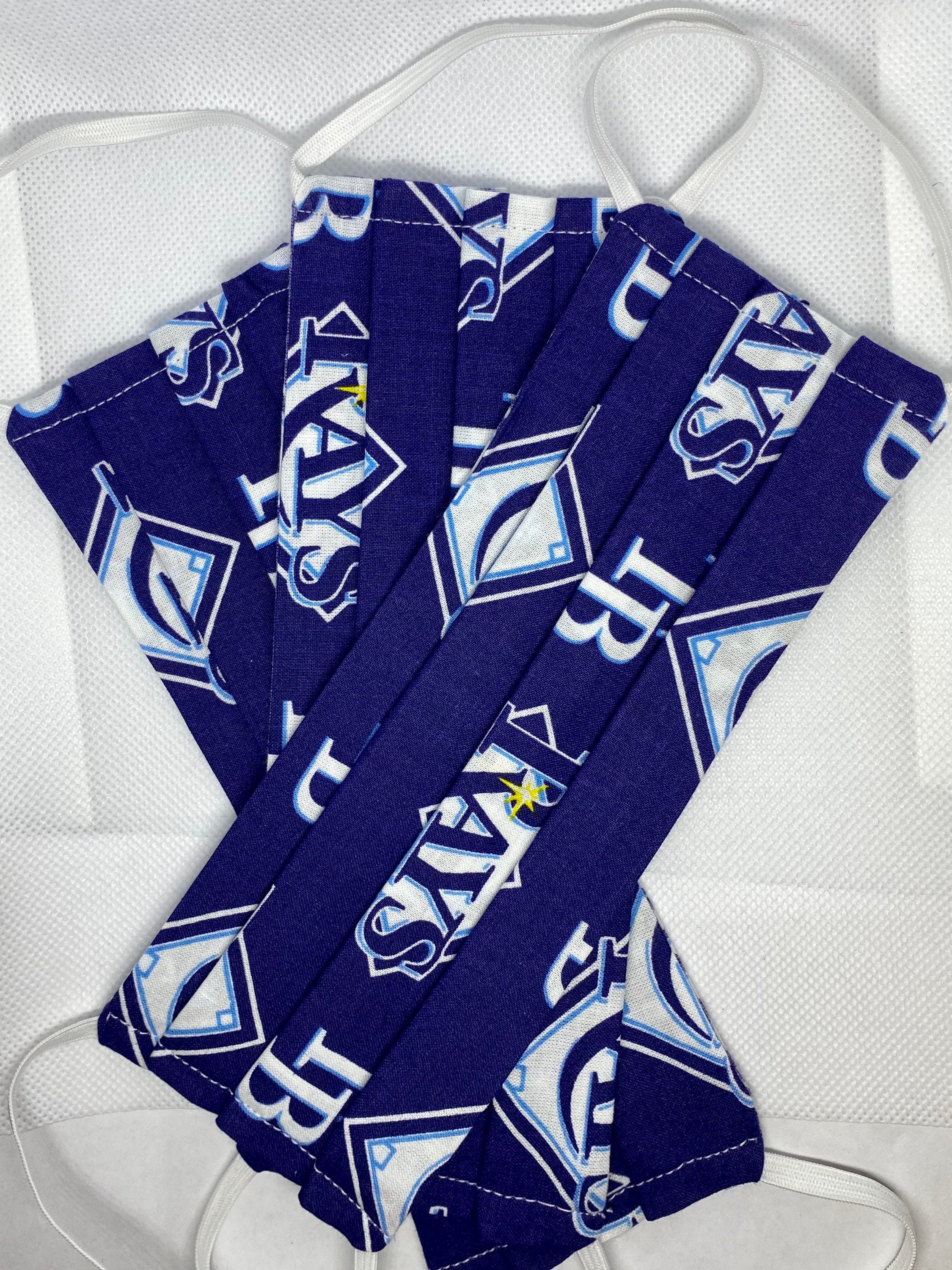 Tampa Bay Rays Face Mask Sports Face Mask Baseball Face | Etsy