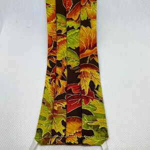 Autumn Face Mask, Fall Leaves Face Mask, Cotton Face Mask, Reusable ...