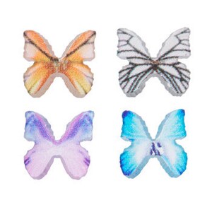 10 Micro Miniature Butterflies, Tiny Butterfly, 8mm Acrylic Butterfly ...