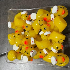20 Nurse Ducks With Stethoscope Mini Resin Ducks, Nurse Hat Ducks ...
