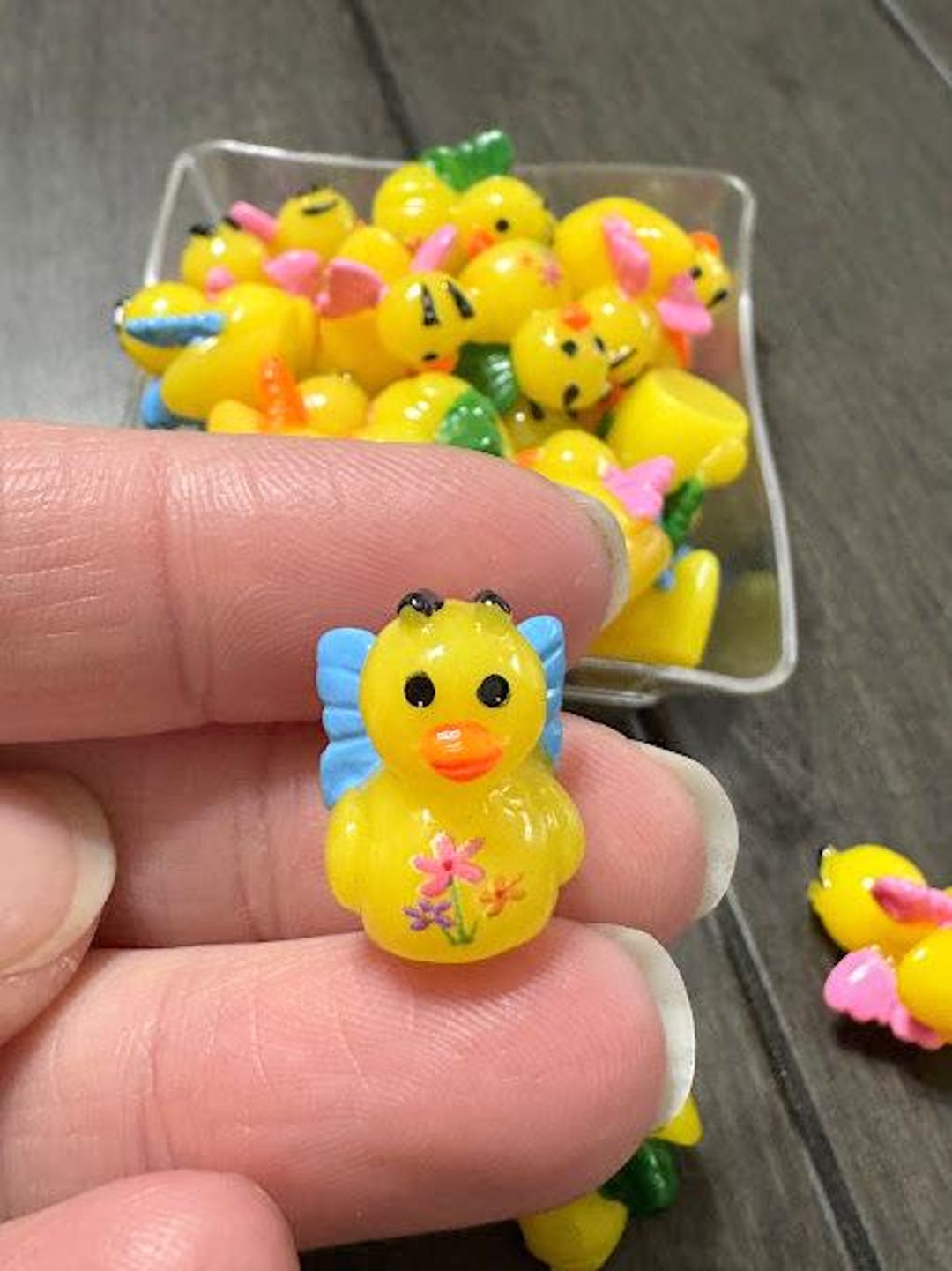 10 Butterfly Ducks Mini Resin, Butterfly Fairy Ducks, Cruise Ducks ...