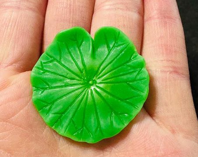 10 Miniature Lily Pad, Tiny Lily Pad for Pond, Fairy Garden Accessories ...
