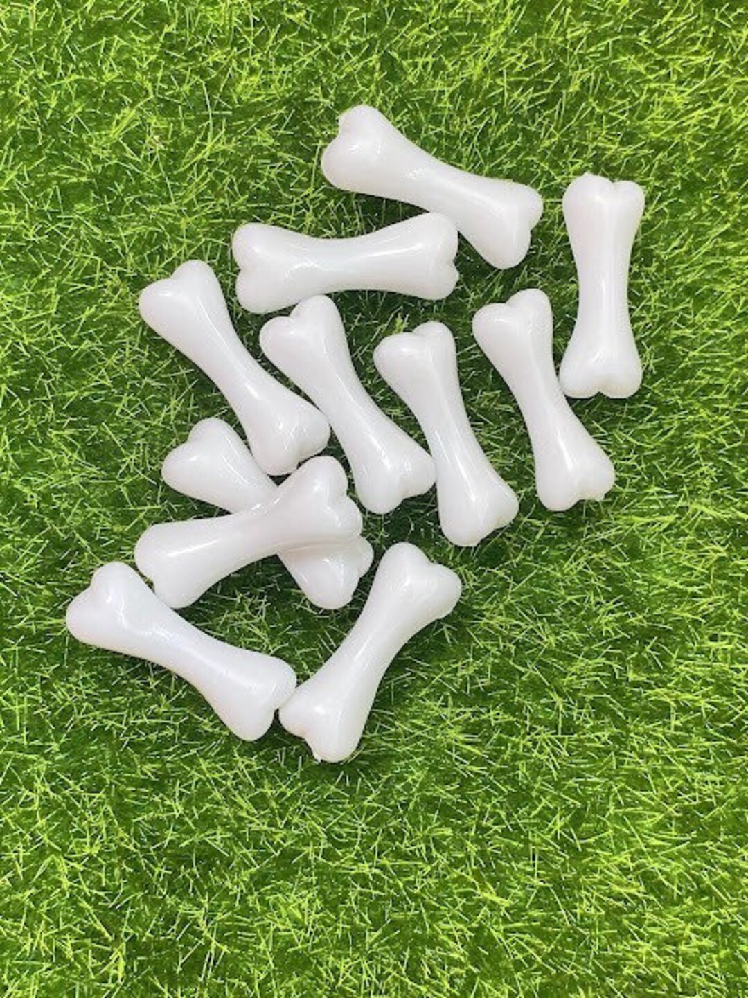 10 Mini Skeleton Bones White Fake Bones Dollhouse Miniatures - Etsy