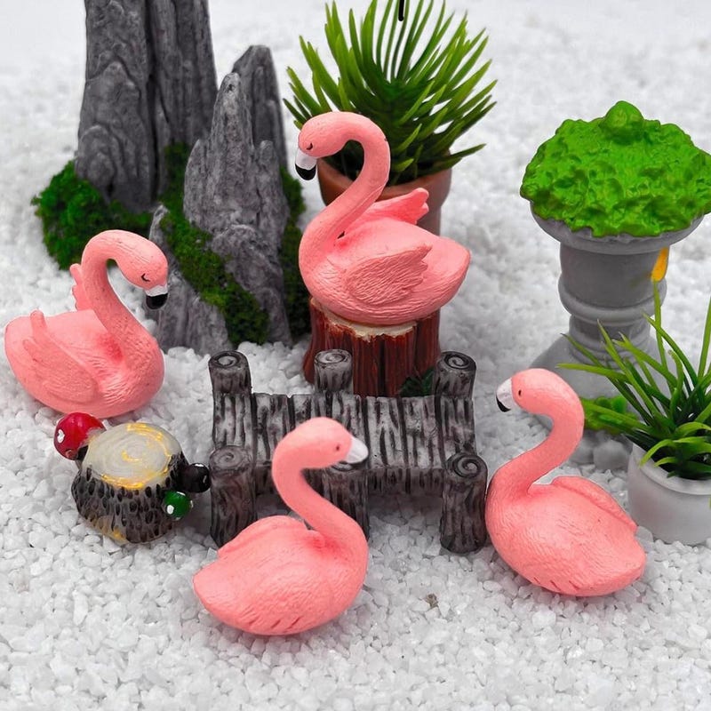 Flamingo Figurine - Etsy