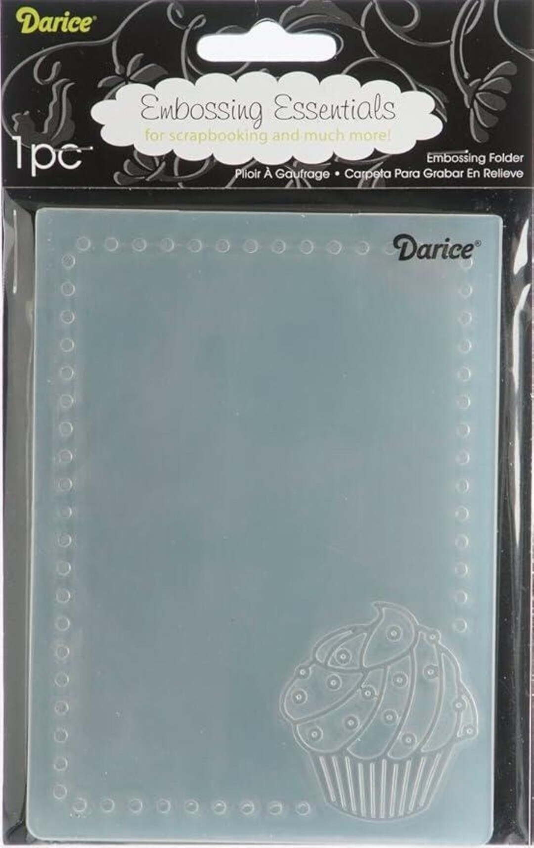 Embossing Folder Cupcake | Paper Embossing | Embosser Tools | DIY Card ...