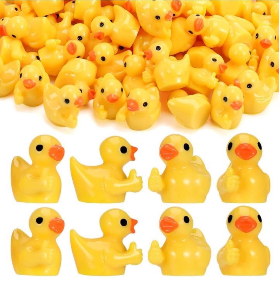 20 Thumbs up Ducks Mini Resin Ducks, Good Job Ducks, Fairy Garden ...
