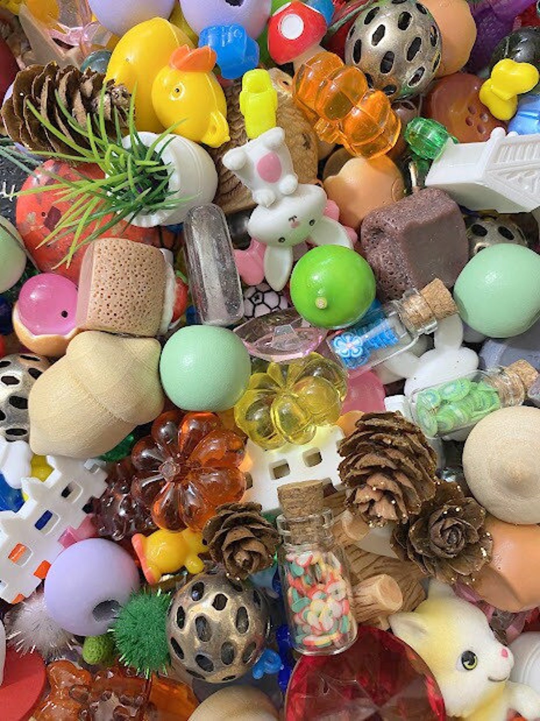 Tiny Trinkets Treasure Perfect for I Spy Bags and Bottles, Sensory Bins ...