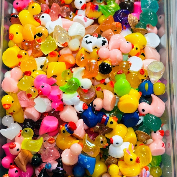 Tiny Plastic Ducks - Etsy